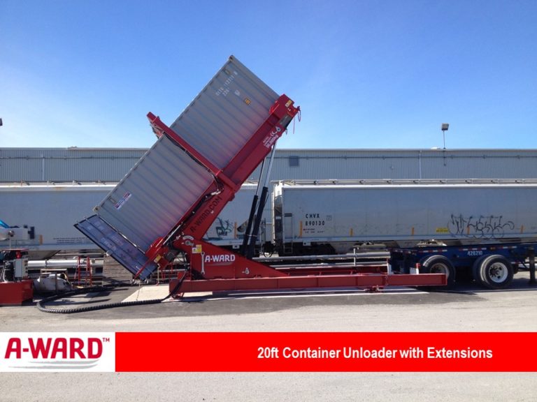 20/40 FT Tilting Container Loaders – Foremost Machine Builders, Inc.